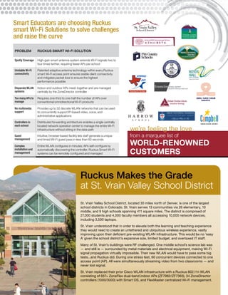 Ruckus EDU brochere | PDF