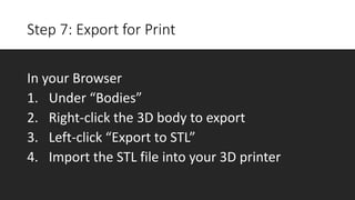 3 d design & printing, Fusion360 1-2-3 | PPT