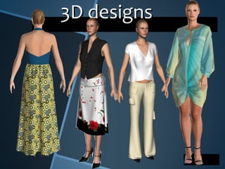 Assyst Bullmer Fashion design 2D to 3D design process | PPT