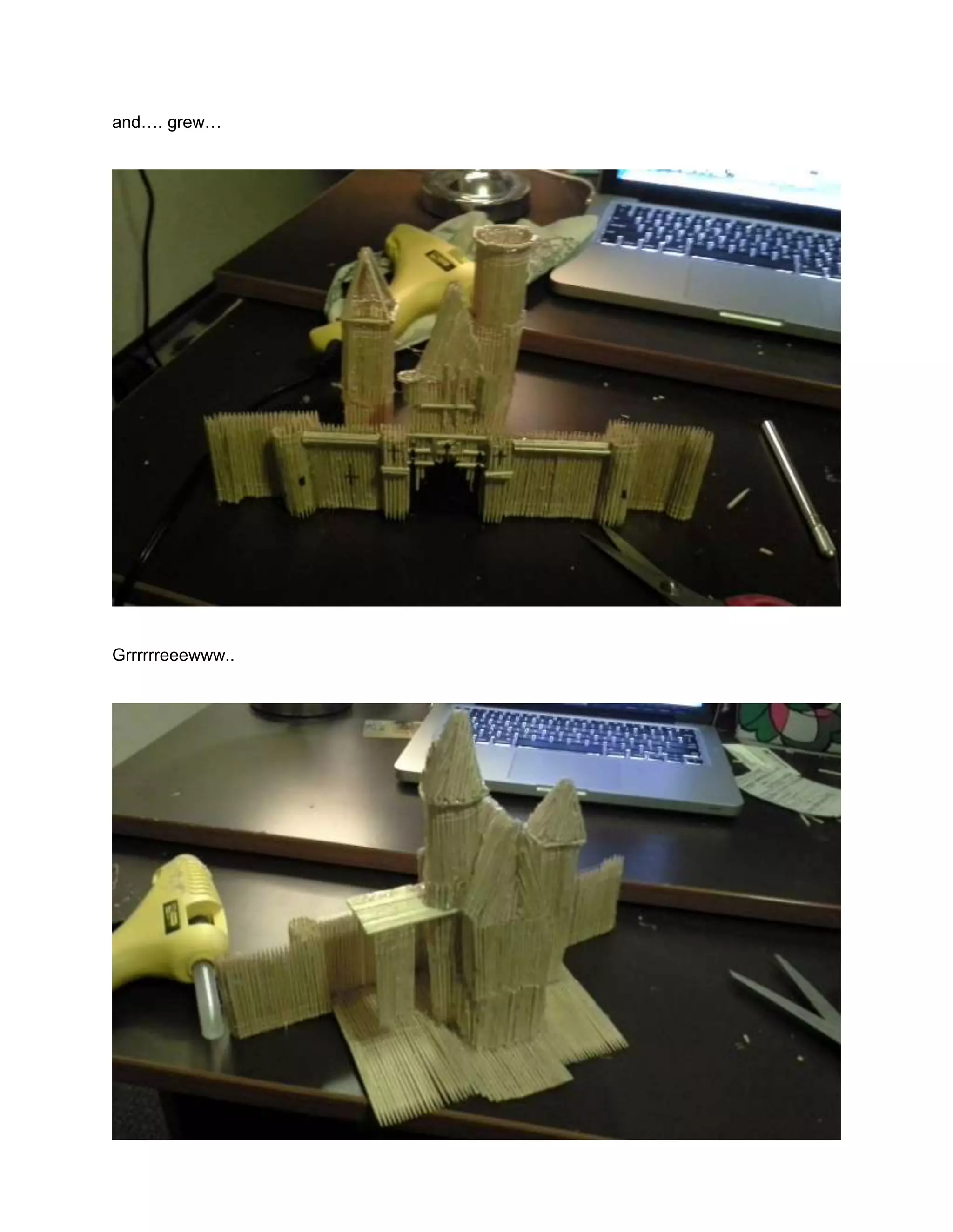 3 d design toothpick project | DOCX