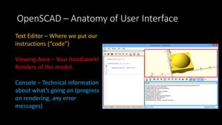 3D Design with OpenSCAD | PPTX