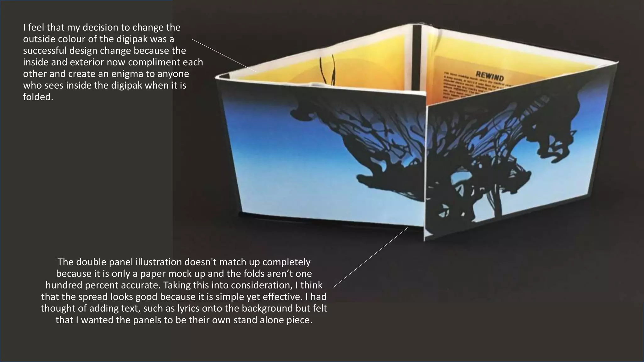 3D digipak design | PPTX