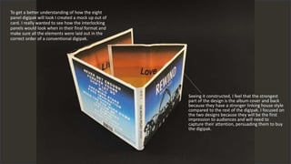 3D digipak design | PPTX
