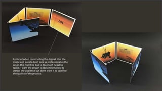 3D digipak design | PPTX