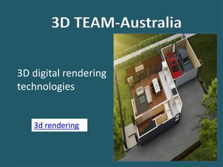 3D digital rendering technologies.pptx