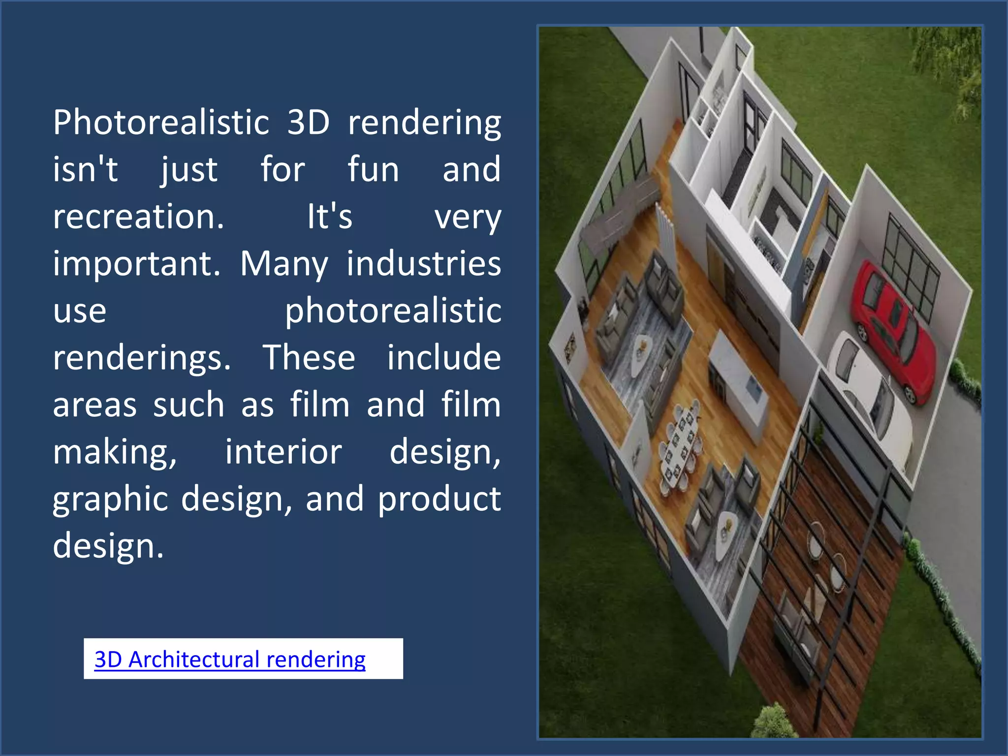 3D digital rendering technologies and 3d rendering service.pptx