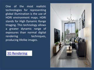 3D digital rendering technologies and 3d rendering service.pptx