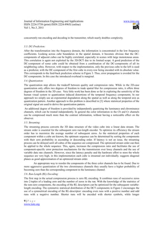 3 d discrete cosine transform for image compression | PDF