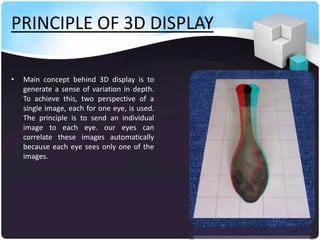 3D display without glasses | PPT