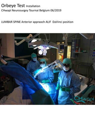 Microsurgery without eyepieces 3D screen heads-up position | PDF