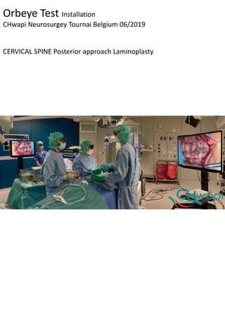 Microsurgery without eyepieces 3D screen heads-up position | PDF