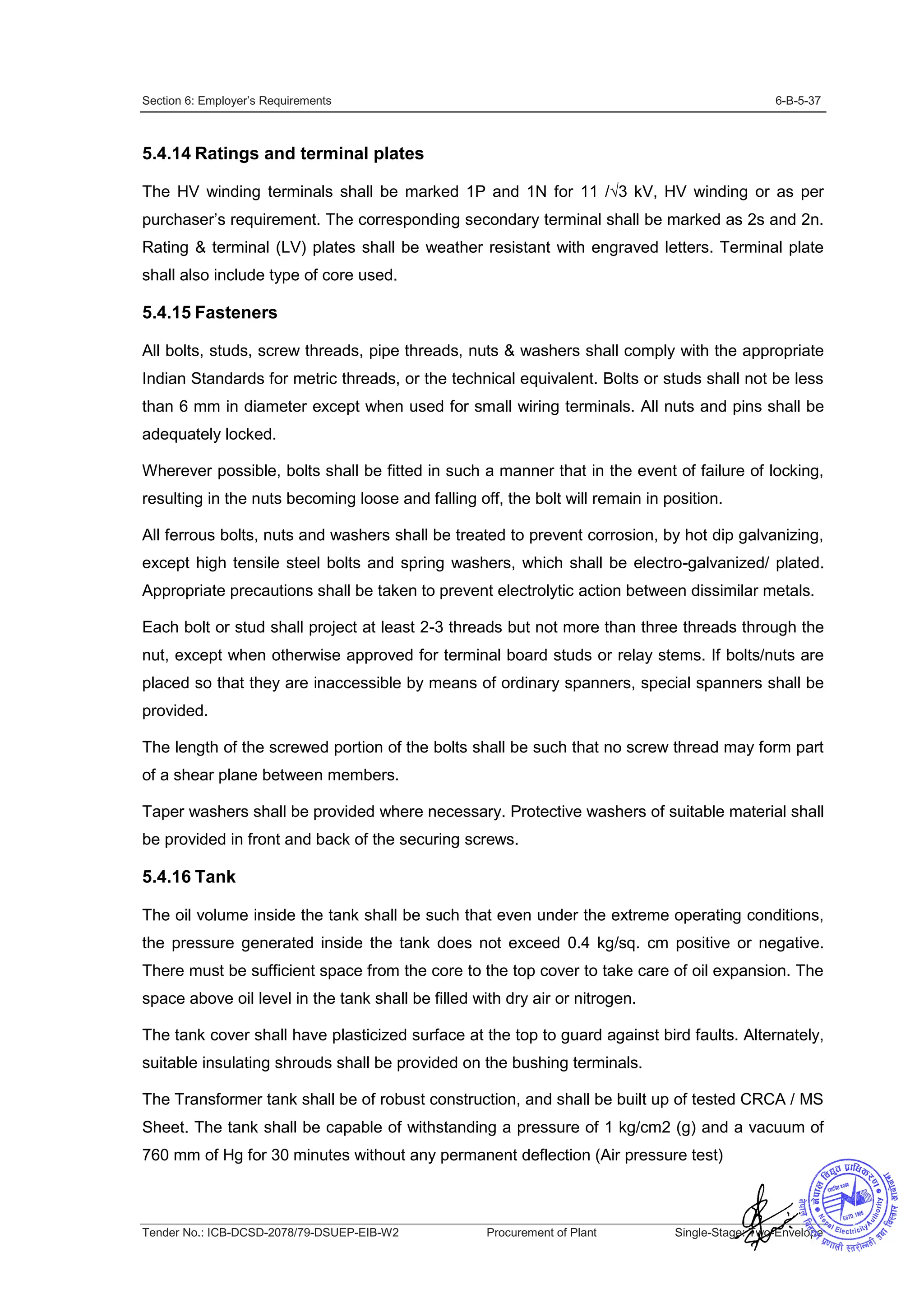 3d Distribution Transformer Specification Pdf