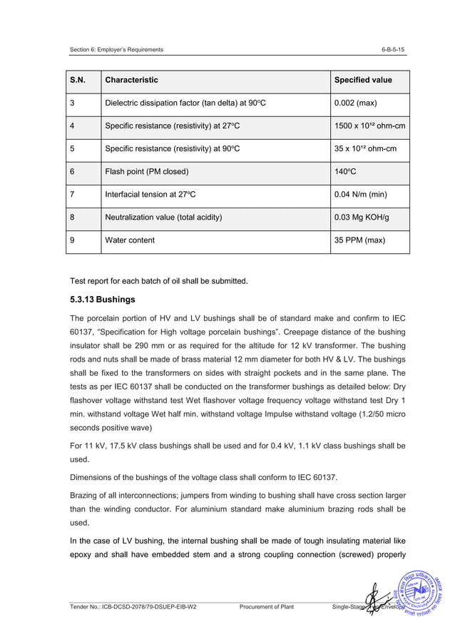 3d Distribution Transformer Specification Pdf