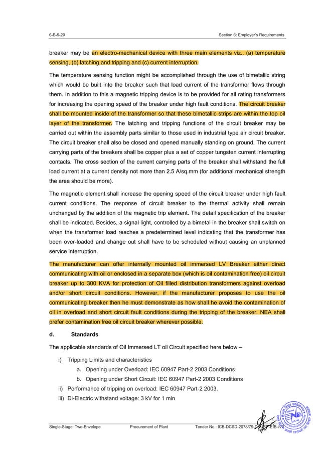 3d Distribution Transformer Specification Pdf