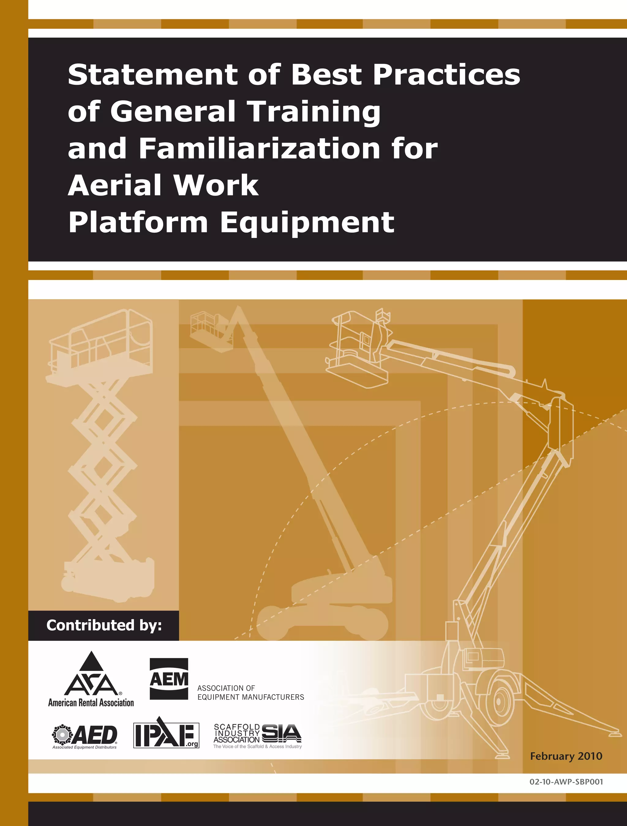 AWP Best Practices Document for Training & Familiarization | PDF