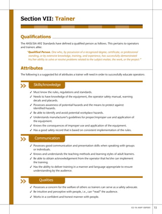 AWP Best Practices Document for Training & Familiarization | PDF ...