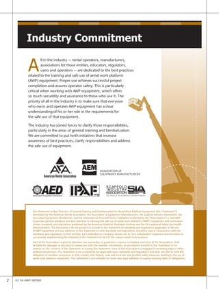 AWP Best Practices Document for Training & Familiarization | PDF