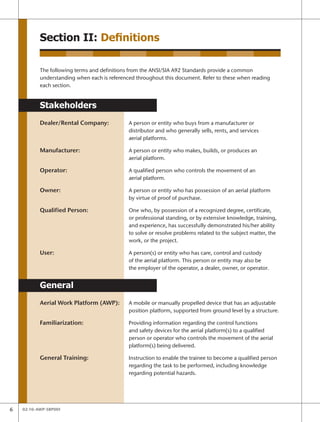 AWP Best Practices Document for Training & Familiarization | PDF ...