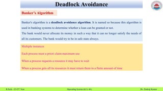 Operating System Deadlock | PPT