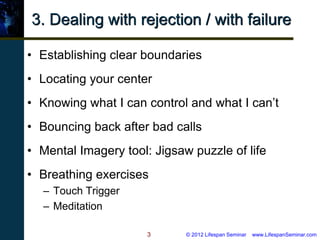 3. Dealing With Rejection | PPTX