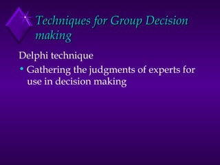 decision making | PPT