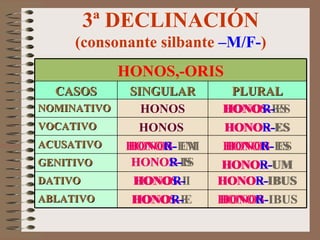 3 DeclinacióN | PPT