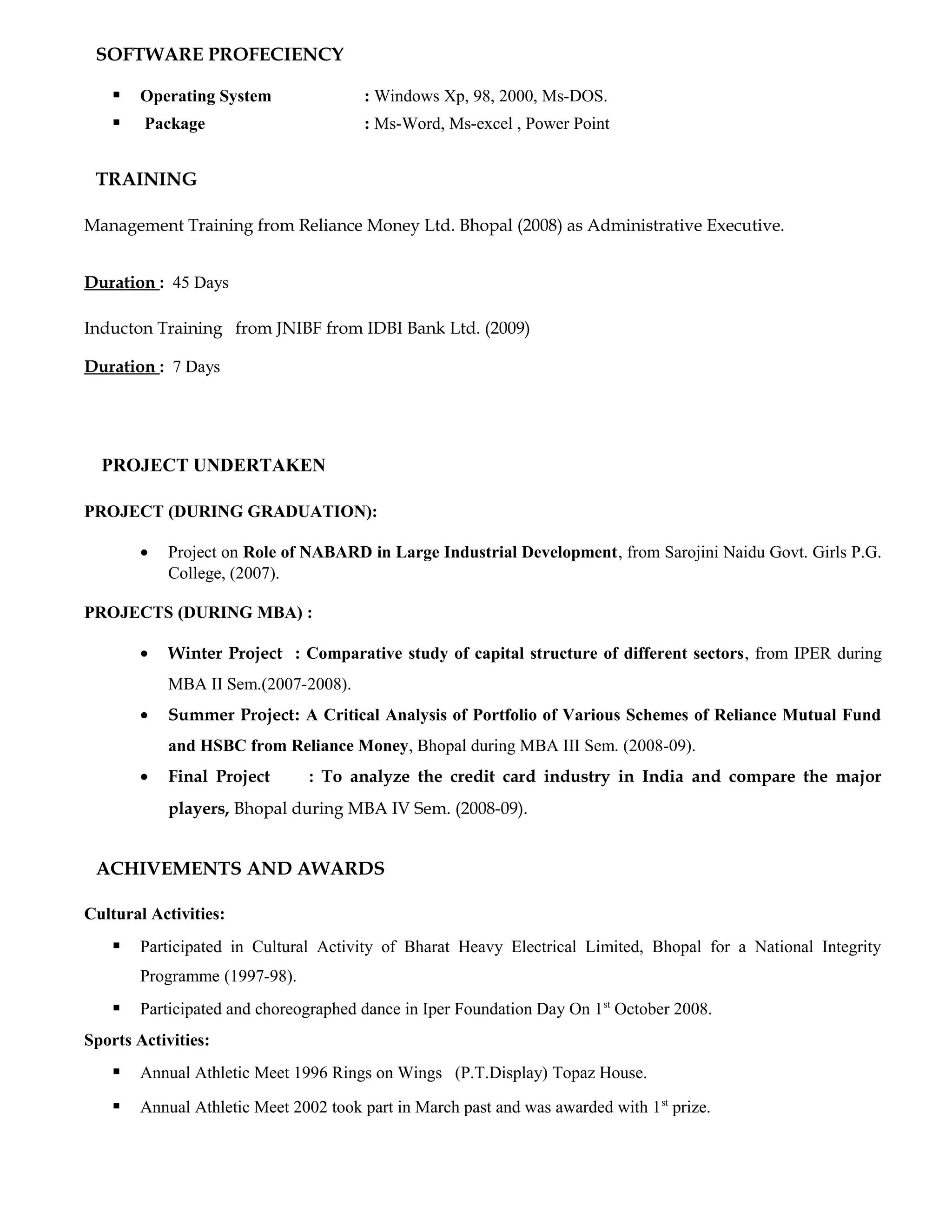 CV of Priyanka Pandey (20.12.2016) | DOC | Business Administration | Business