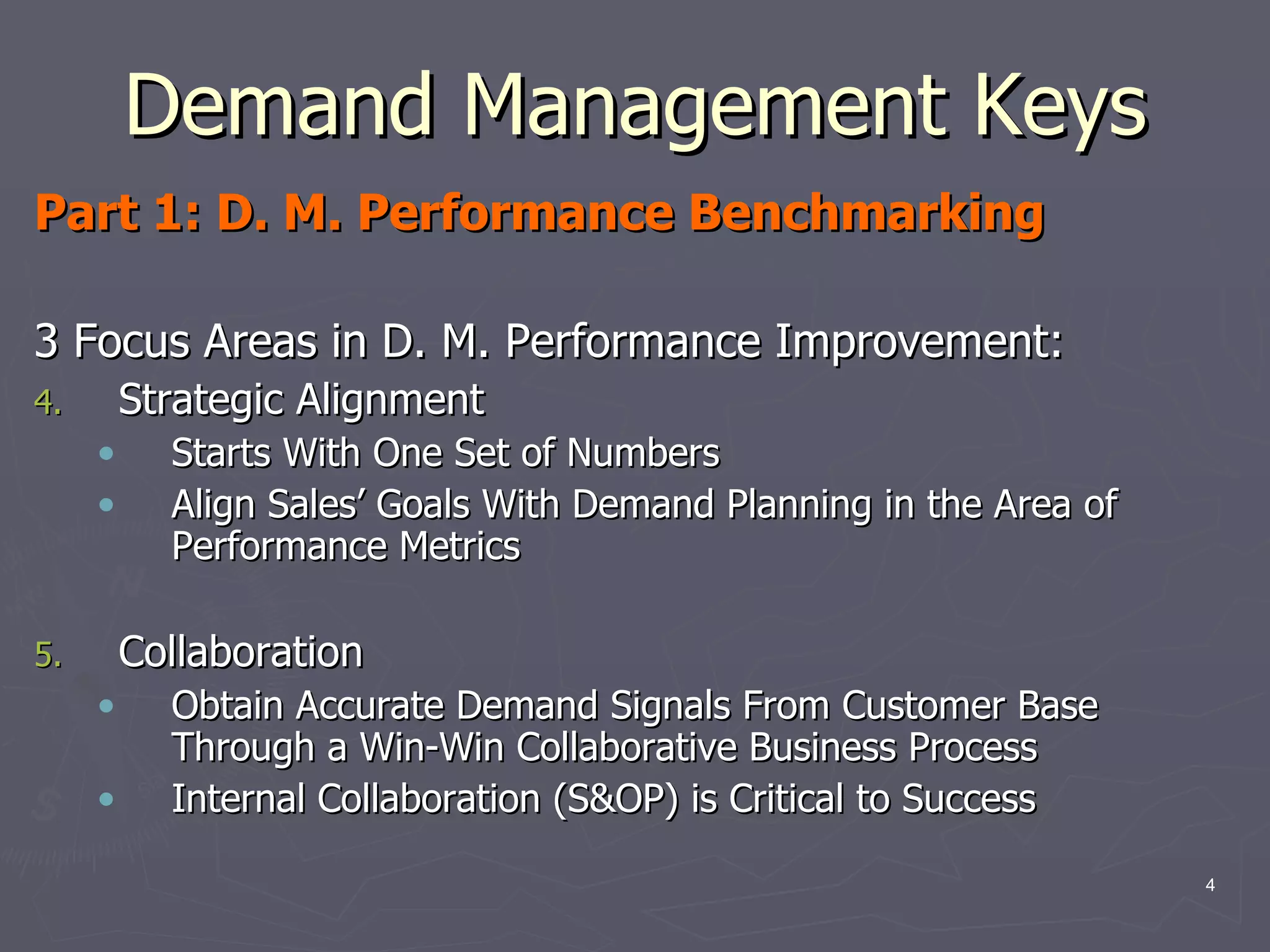 Deep Dive Into Demand Planning | PPT