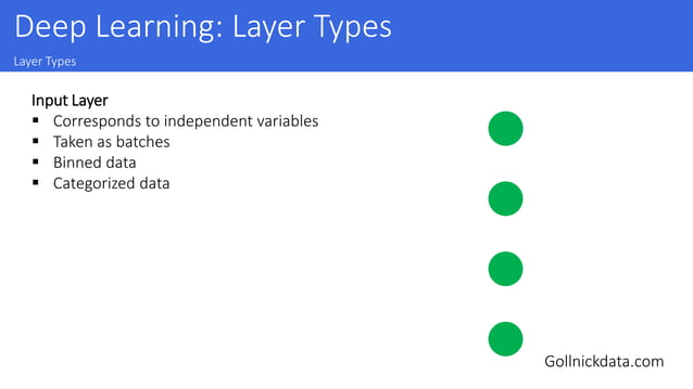 Deep Learning: Layer types | PPTX | Artificial Intelligence ...