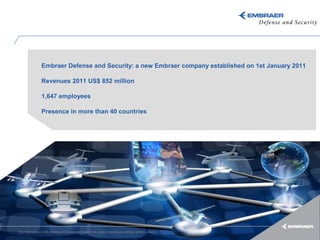 Embraer Day 2012 (Melbourne) Defense | PPT