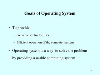3 definition of operating systems | PPT