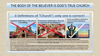 3 Definitions of “Church”; Only One is Correct | PPTX | Christianity ...