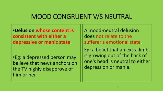 delusion | PPTX | Mental Health | Diseases and Conditions