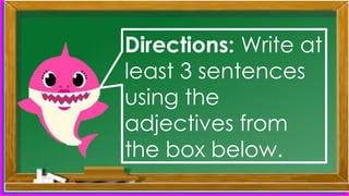 DEGREES OF ADJECTIVES LESSON IN ELEMENTARY WITH ACTIVITIES | PPTX