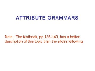 3 describing syntax | PPT