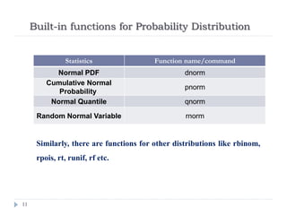 3 descriptive statistics with R | PDF
