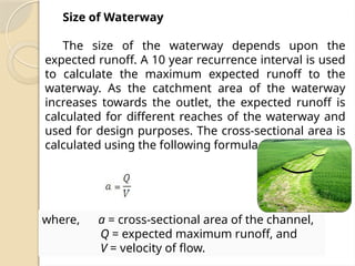 3 Design - Grassed Water way problems.pptx
