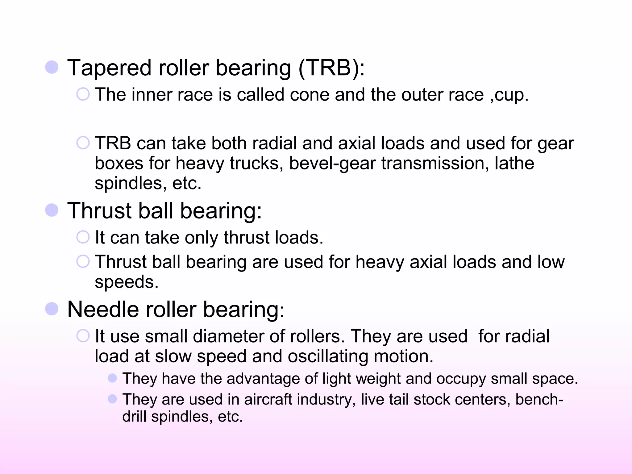 3 Design of rolling contact bearings | PPTX