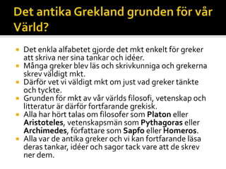 3 det antika grekland | PPT