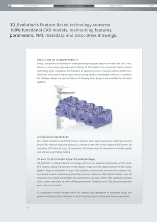 3D_Evolution - Powerful multi-CAD converter | PDF