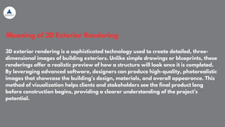 3D Exterior Rendering Transforming Spaces into Stunning Visuals.pdf