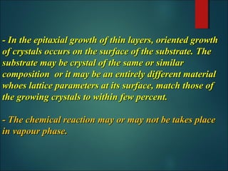 Methods for single crystal growth97 | PPT
