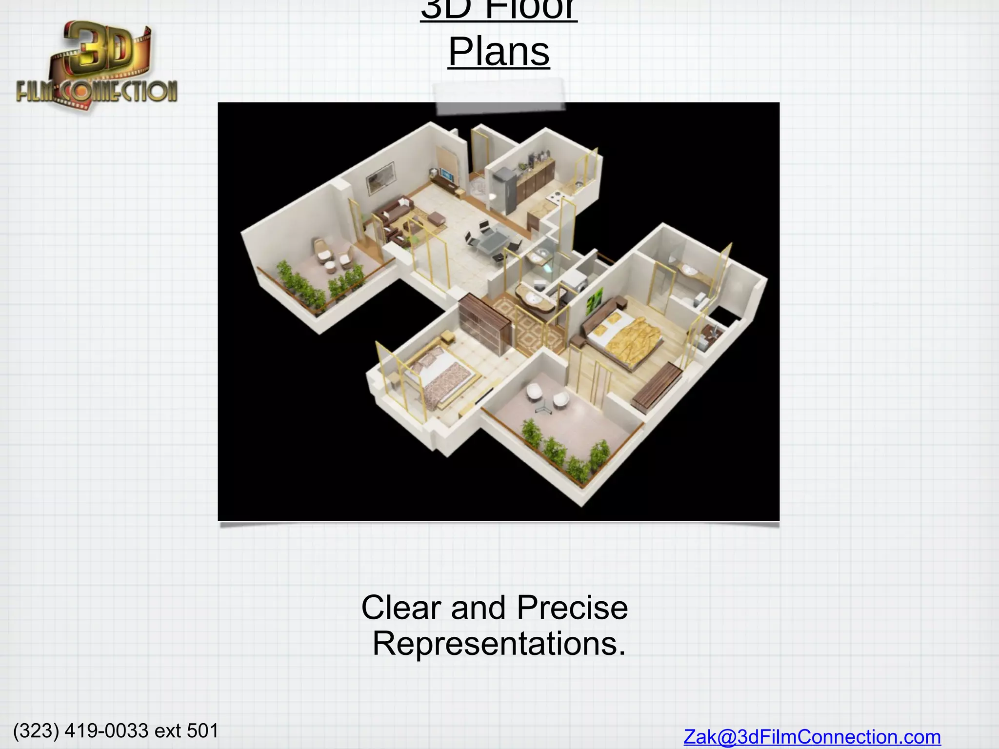 3DFC Architectural Visualization | PPT | 3-D Graphics | Computer ...
