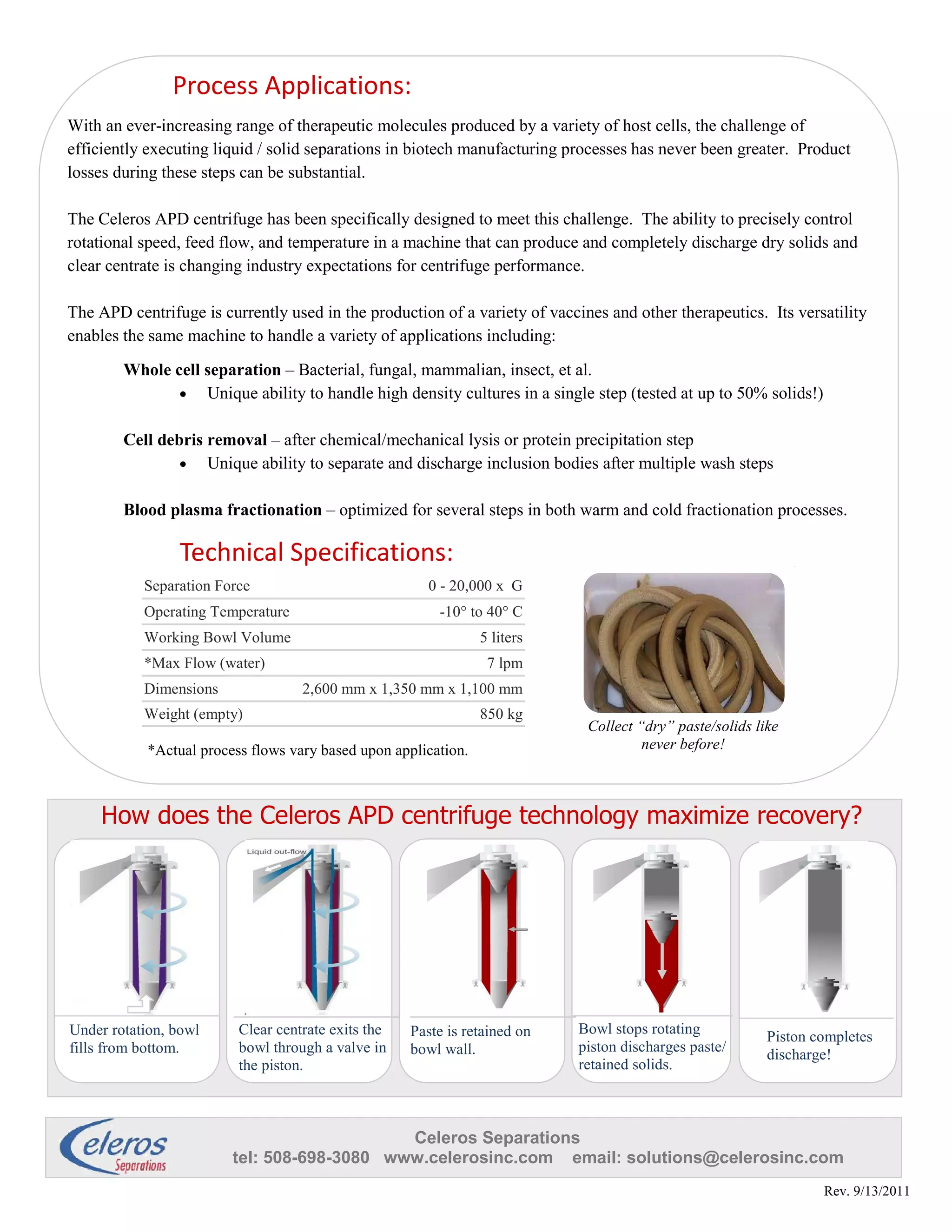 Celeros-APD-125-Brochure | PDF