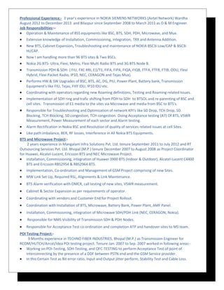 Telecom Resume | DOC