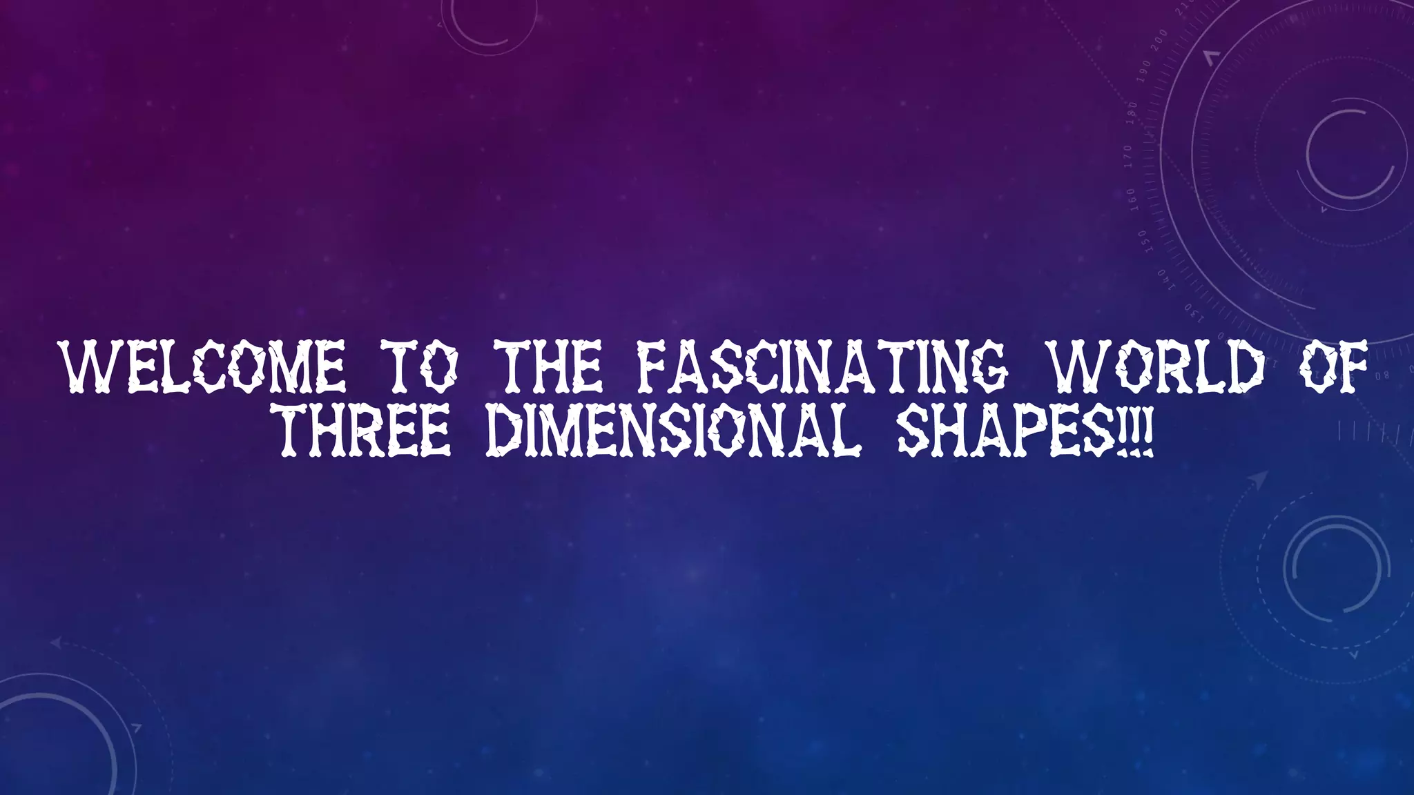 3 THREE DIMENSIONAL FIGURES | PDF