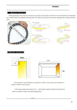 3D flexible LED lens light strip outdoor lighting | PDF