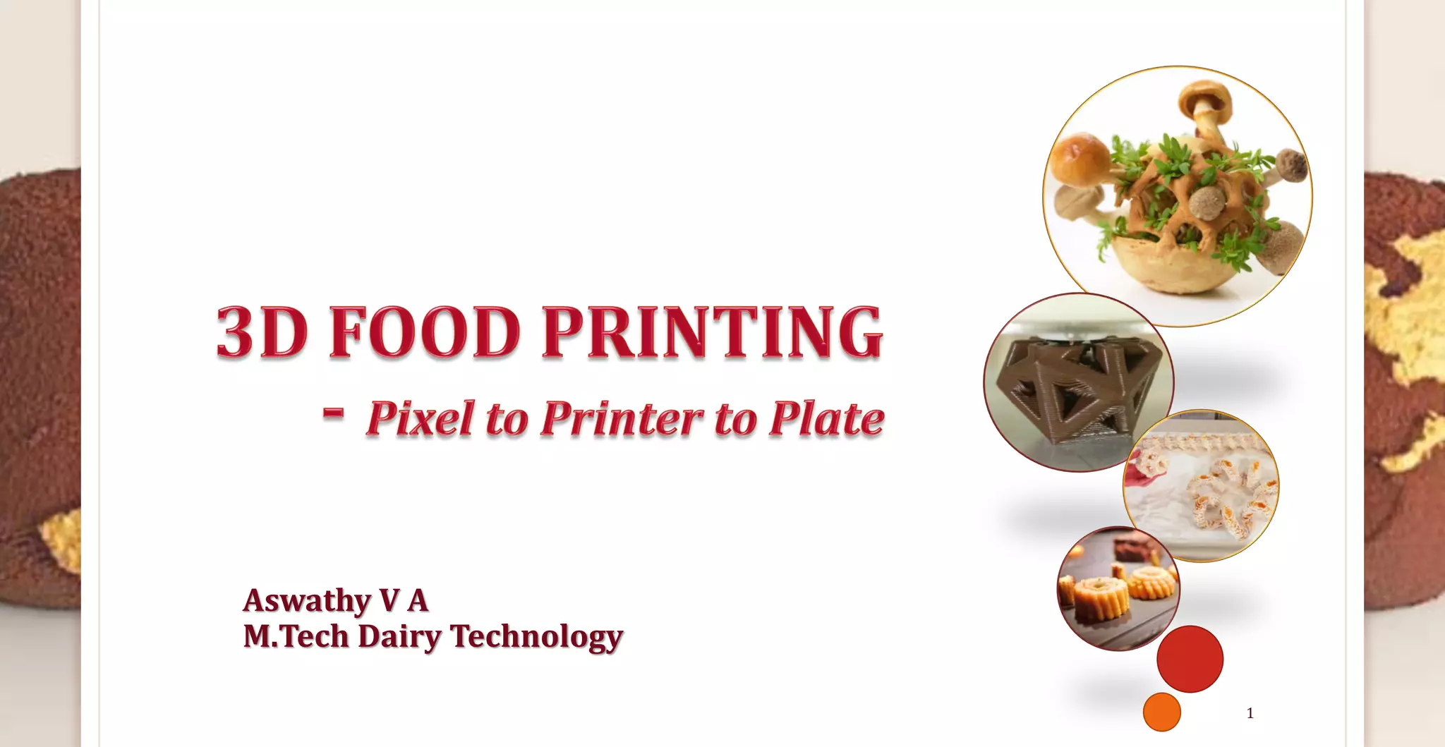 3 D Food Printing | PDF
