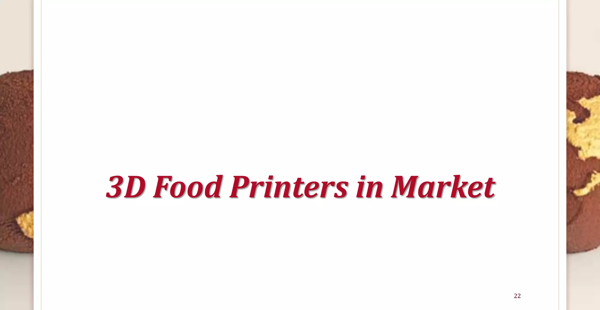 3 D Food Printing | PDF