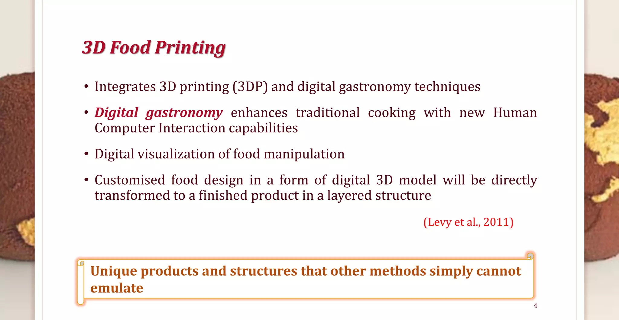 3 D Food Printing | PPT